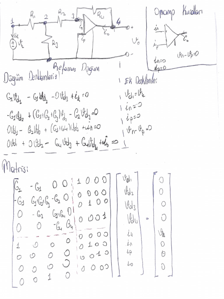 Devre Teorisi Vize Notları | PDF