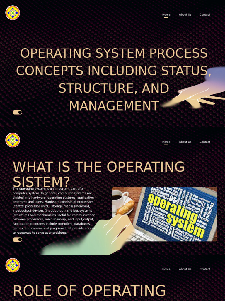 Operating System Process Concepts Including Status, Structure, and Management | PDF | Process ...