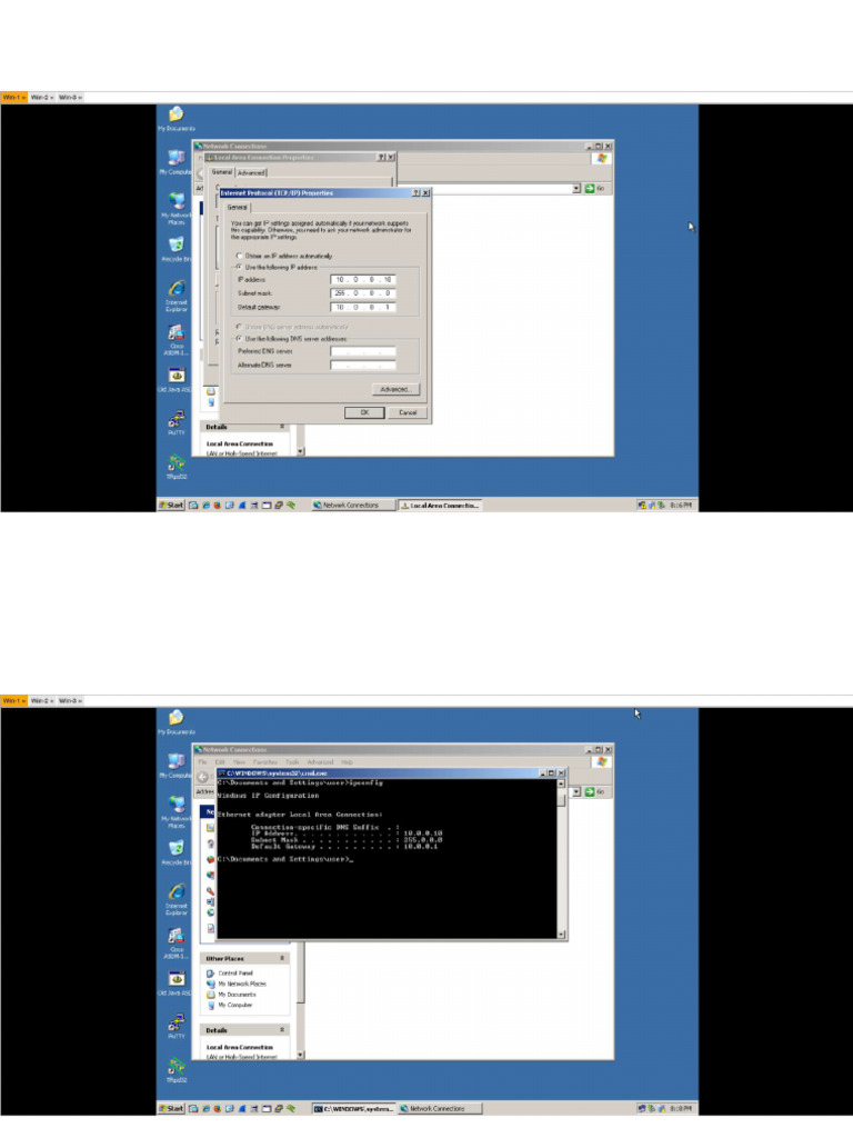Project-1 Static Route | PDF