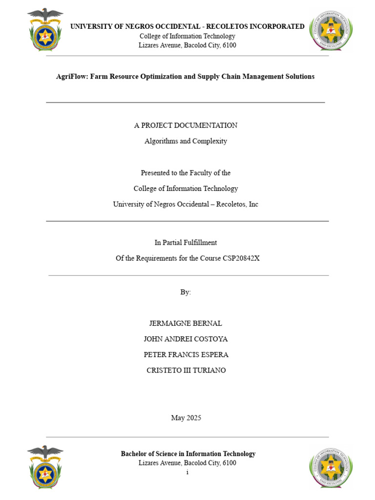 AgriFlow: Farm Resource Optimization and Supply Chain Management ...