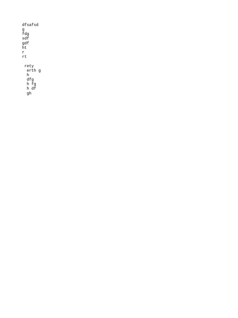 Dfsafsd G FDG SDF GDF HT R RT Rety Erth G H DFG HFG HDF GH | PDF