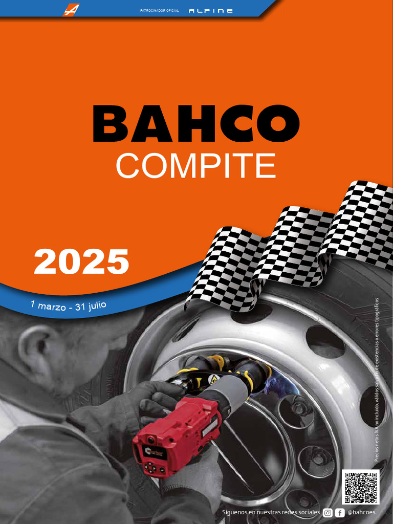 Bahco Compite 2025 | PDF | Electricidad