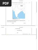 Printable Blank Physical Map of India | PDF
