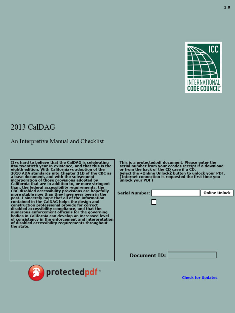 Caldag 2013 | PDF | Americans With Disabilities Act Of 1990 | Accessibility