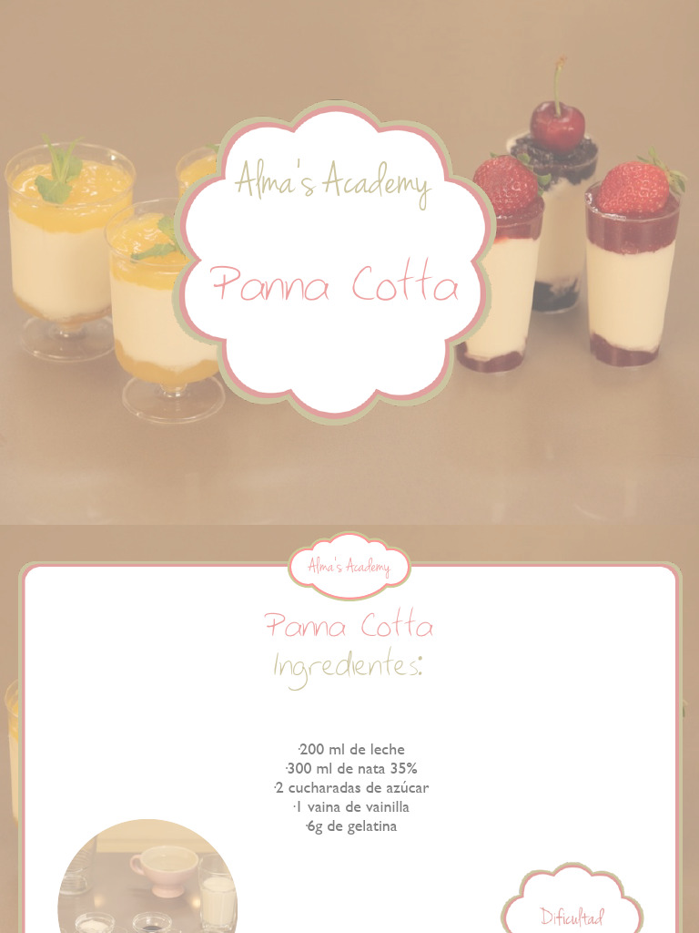 Panna Cota | PDF