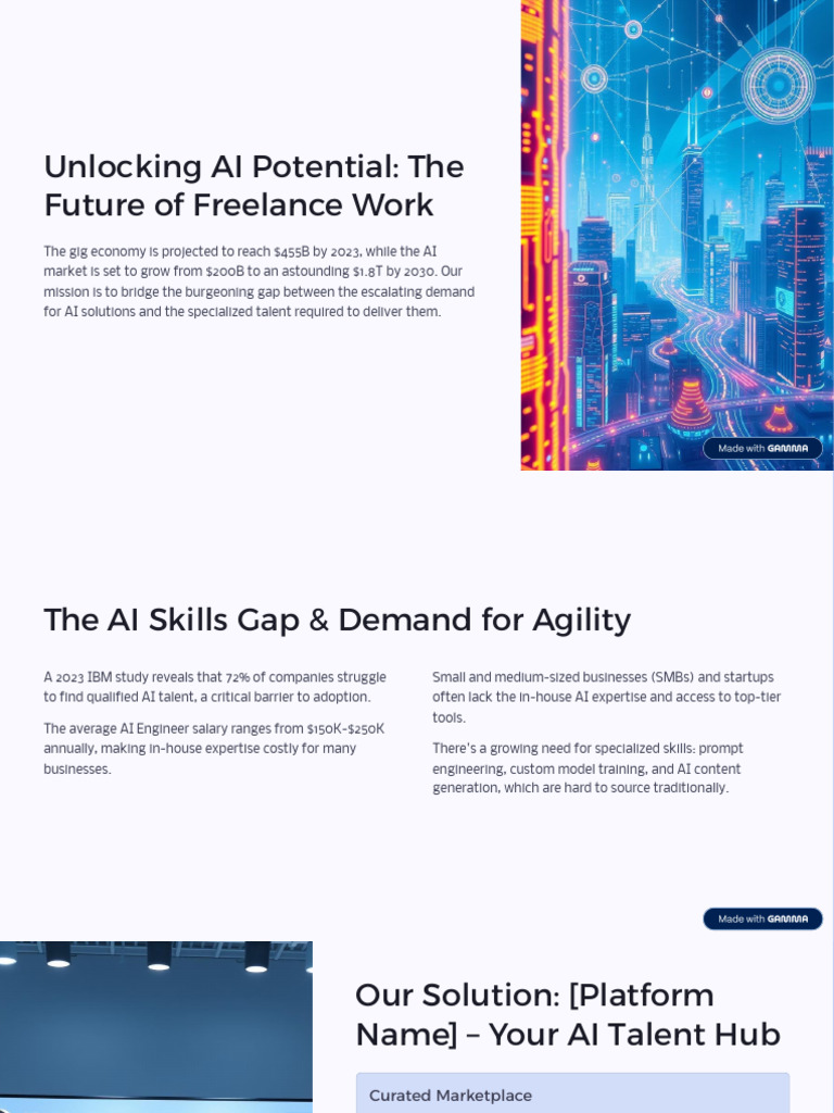 Unlocking AI Potential The Future of Freelance Work | PDF | Artificial Intelligence ...