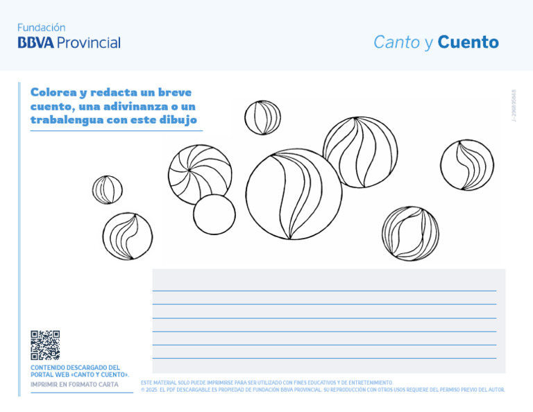 Canto y Cuento Descargables DIBUJOS 7 Las Metras | PDF