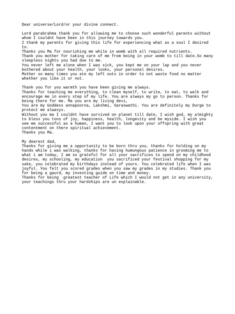 Gratitude Prayer1 | PDF