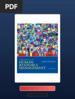 Human Resource Management 16th Edition Gary Dessler PDF Download | PDF | Textbook | Curriculum