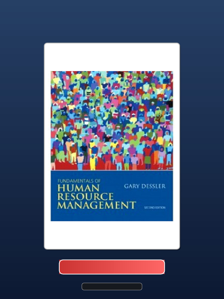 Verified PDF Download Fundamentals of Human Resource Management 2nd Edition Gary Dessler FULL ...