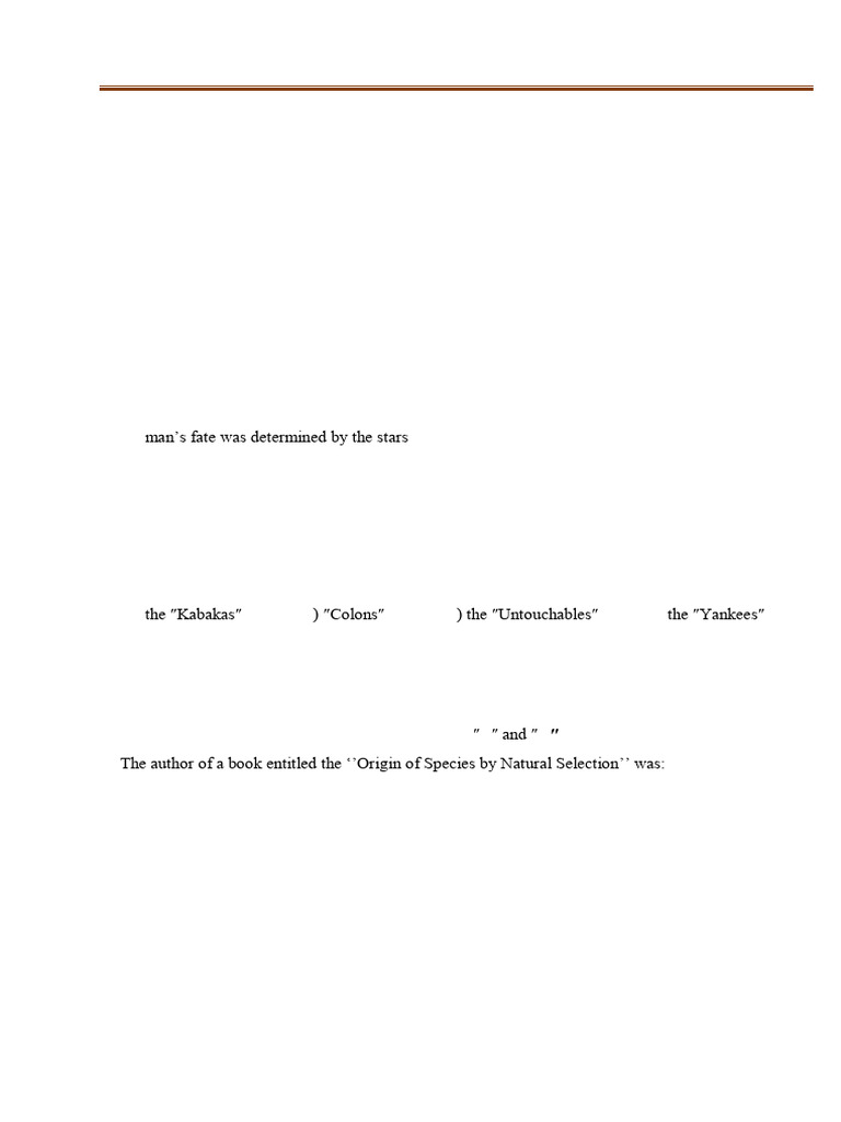 Grade 12 History Model Exam 2011 E.C. | PDF | Ethiopia