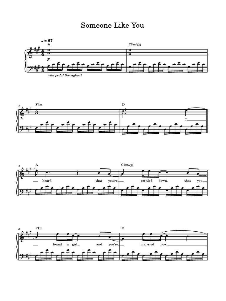 Someone Like You | PDF