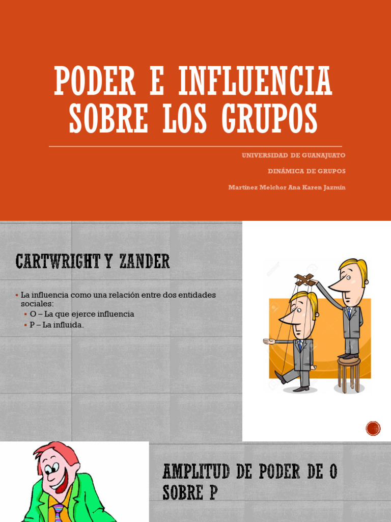 Poder e Influencia en Grupos Sociales | PDF | Sicología | Psicología Social