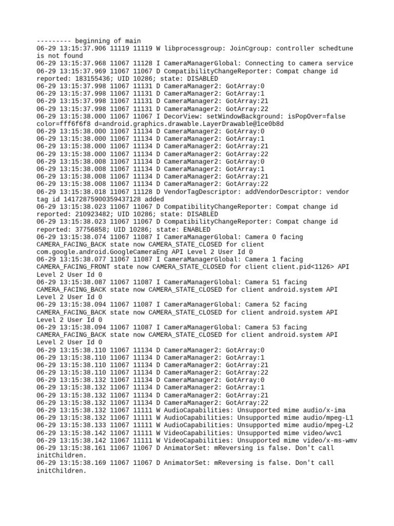Log Cat 1751192137814 | PDF | Software Engineering | Software
