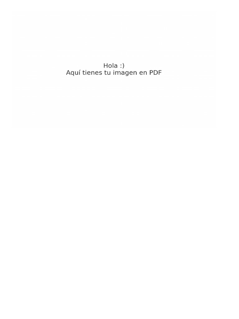 Imagen en PDF | PDF