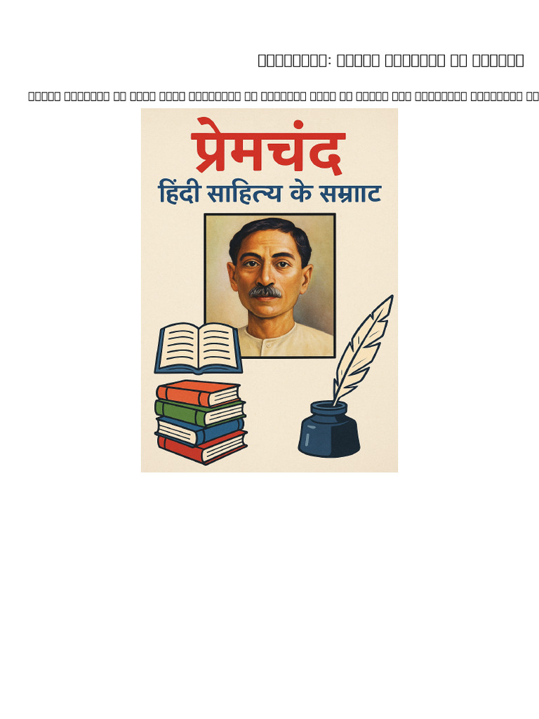 Premchand Project Full Text | PDF