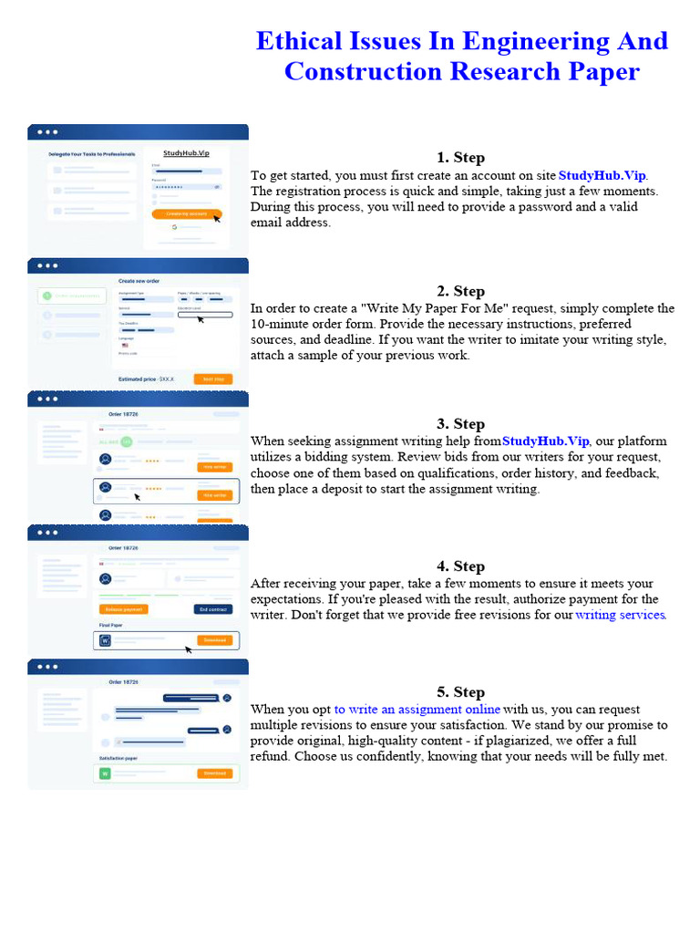 Ethical Issues in Engineering and Construction Research Paper | PDF ...