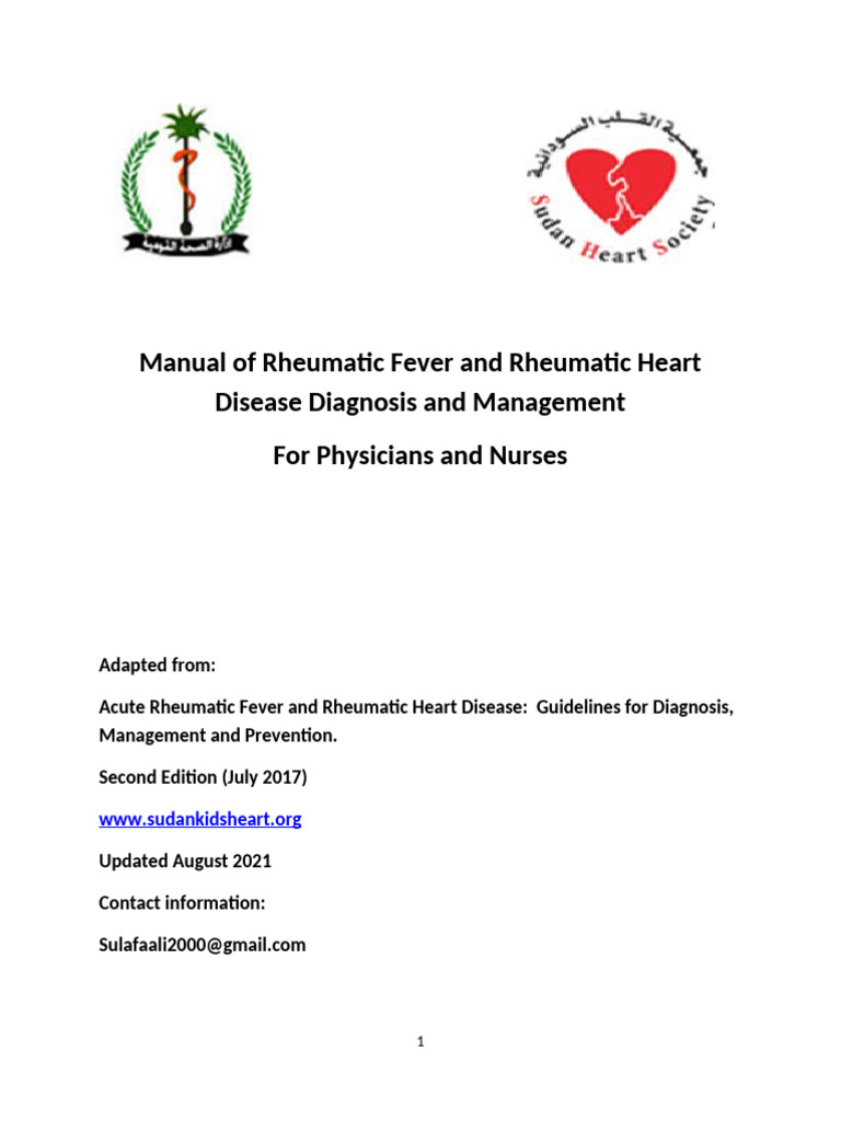 Rheumatic Fever and Heart Disease Guidelines | PDF | Medicine ...