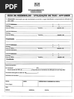 Modelo de Recibo de Táxi Editável | PDF | Aluguel de veículos | Táxi