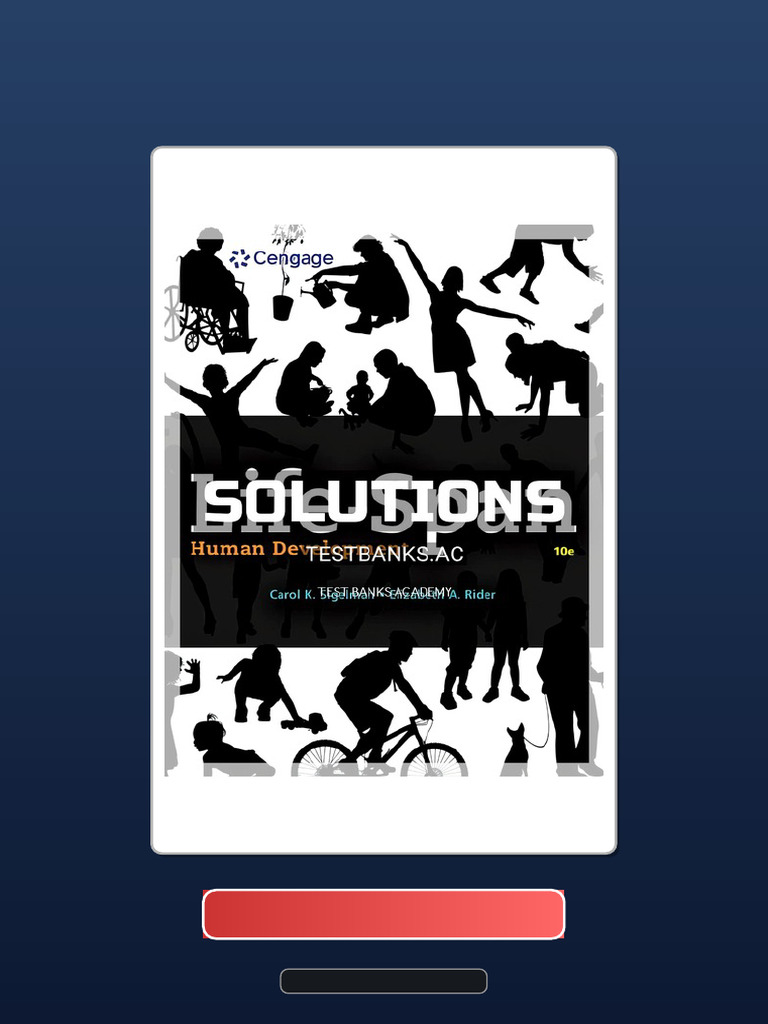 Complete Bundle Solutions Manual For Life Span Human Development 10th Edition by Sigelman | PDF ...