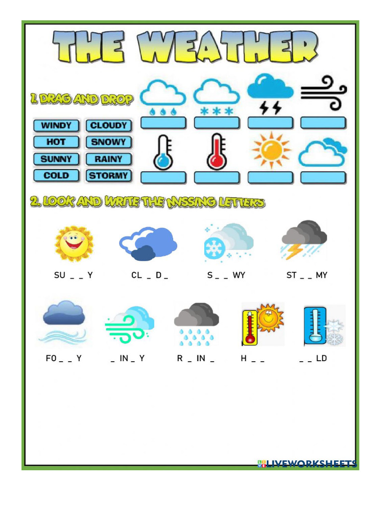 The Weather 1-2 | PDF