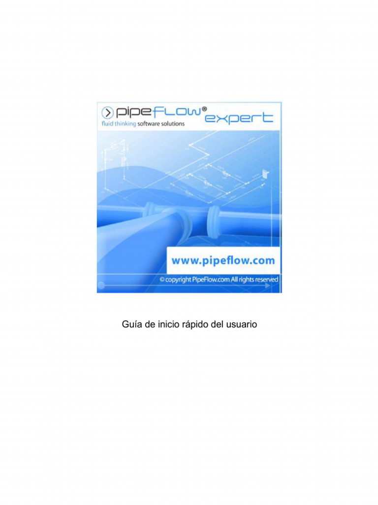 Guía rápida de Pipe Flow Expert | PDF | Bomba | Botón (Computación)
