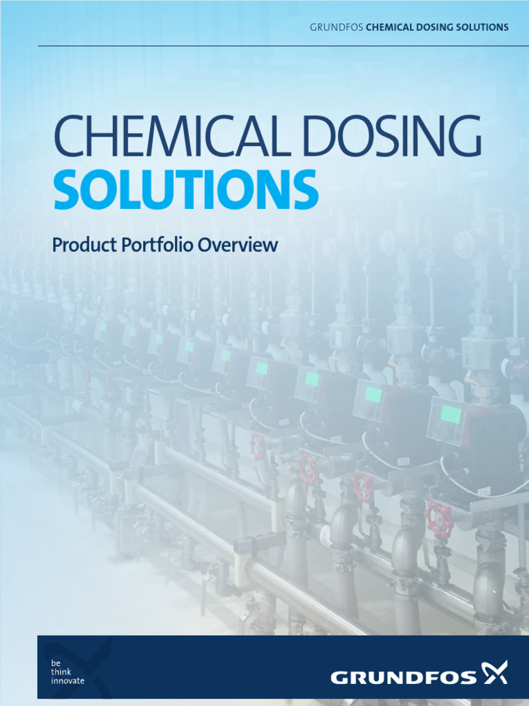 Grundfos Chemical Dosing Solutions Overview | PDF | Pump | Water Treatment