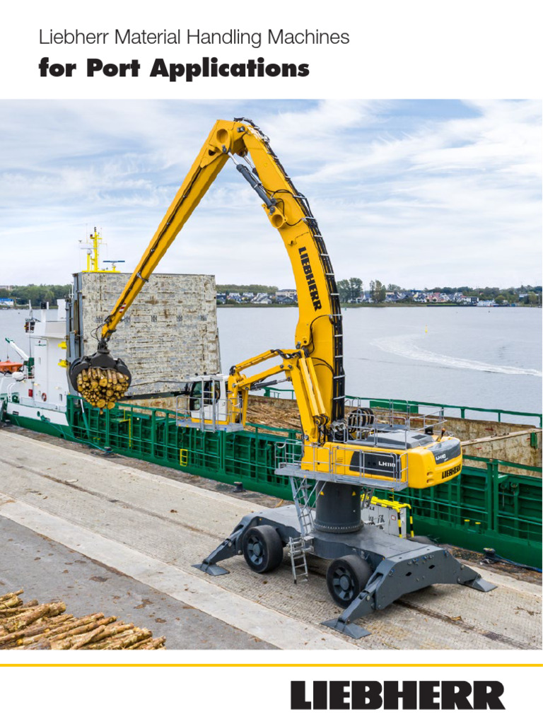 Liebherr Port Material Handling Machines | PDF | Engines | Diesel Engine