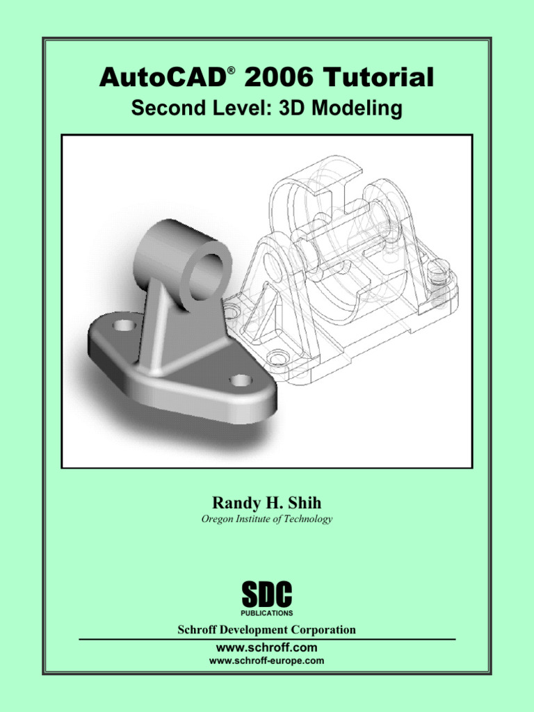 AutoCAD 2006 Tutorial Second Level 3D Mo | PDF | 3 D Computer Graphics | 3 D Modeling