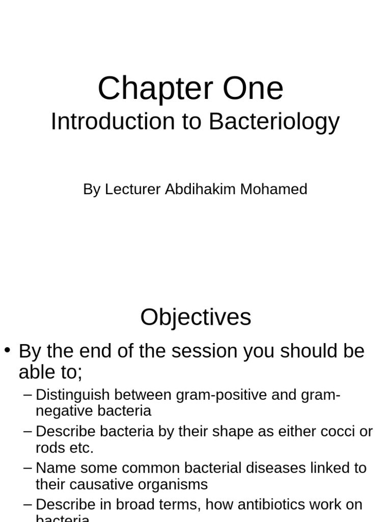 Bacteriology - PPT Introduction | PDF | Bacteria | Cell (Biology)
