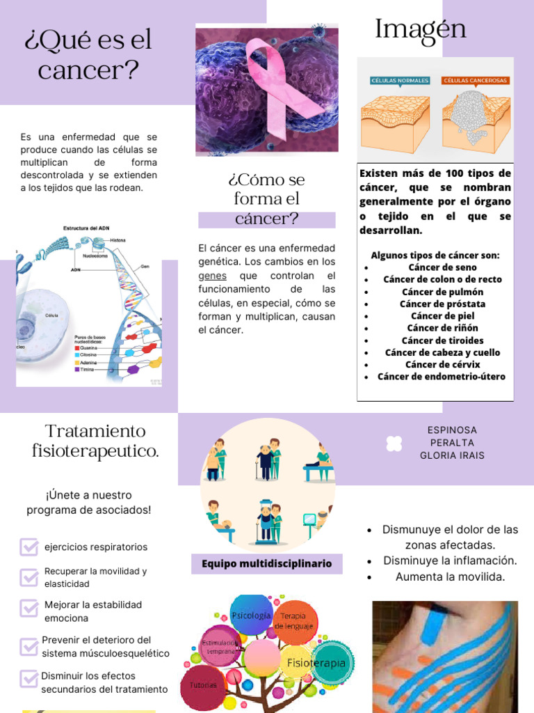 Tipos de cáncer y su tratamiento | PDF | Cáncer | Enfermedades y ...