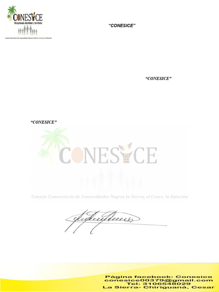 Certificado Afro William Miguel Polo Velasco | PDF