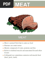 Chemical Composition and Structure of Meat | PDF | Connective Tissue ...