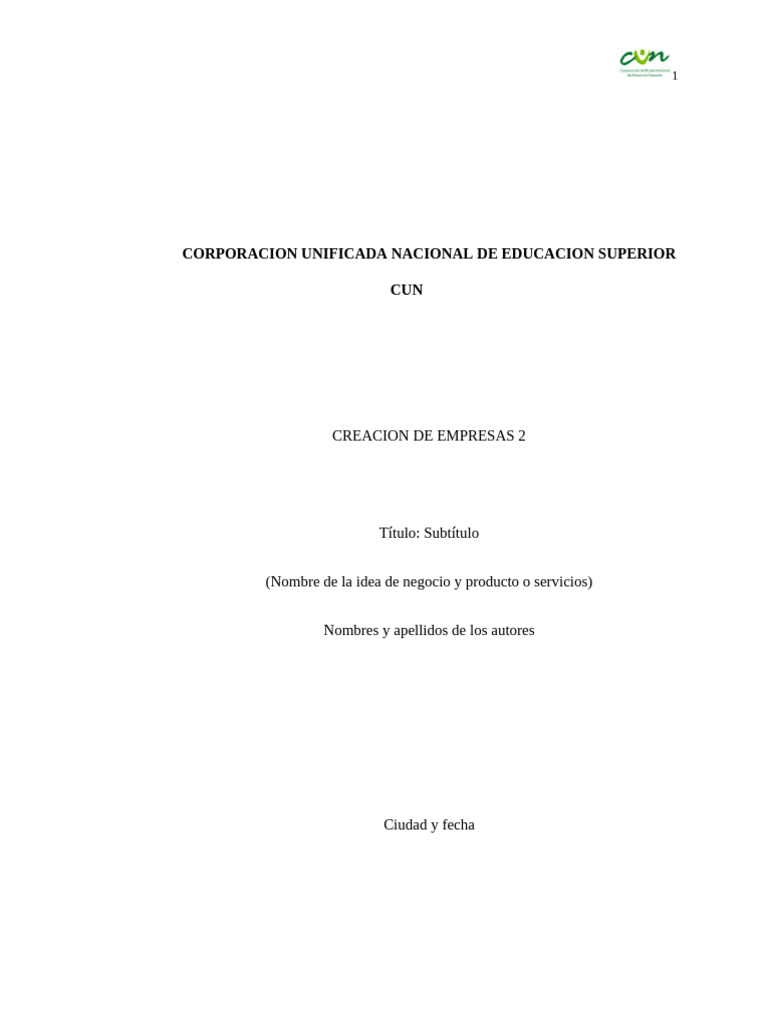 Plantilla Entrega Final ACA | PDF | Marketing | Producto (Negocio)