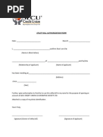 Authorization Letter for Address Proof | PDF