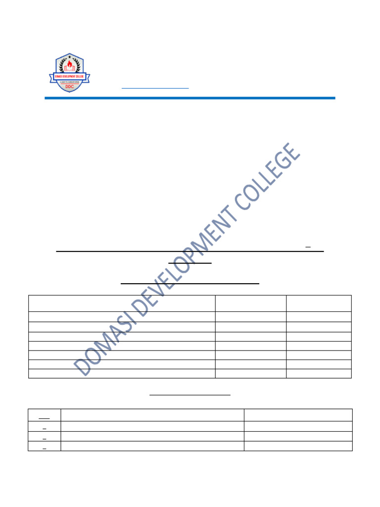 Domasi Development College July 2025 Advert | PDF | College ...