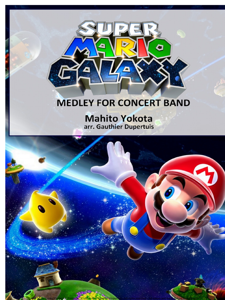 Super Mario Galaxy Medley Arrangement | PDF | Music Technology | Aerophones