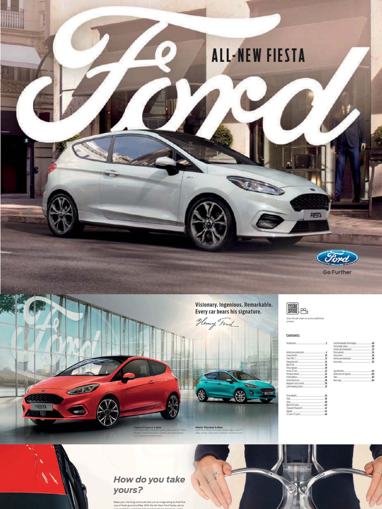 2017 Ford Fiesta UK Brochure | PDF | Fuel Economy In Automobiles | Vehicles