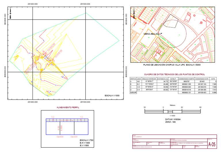 Plano Altimetrico Layout1 | PDF | Geodesia | Tecnología geográfica