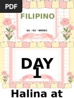 Filipino Steno Answer Key | PDF