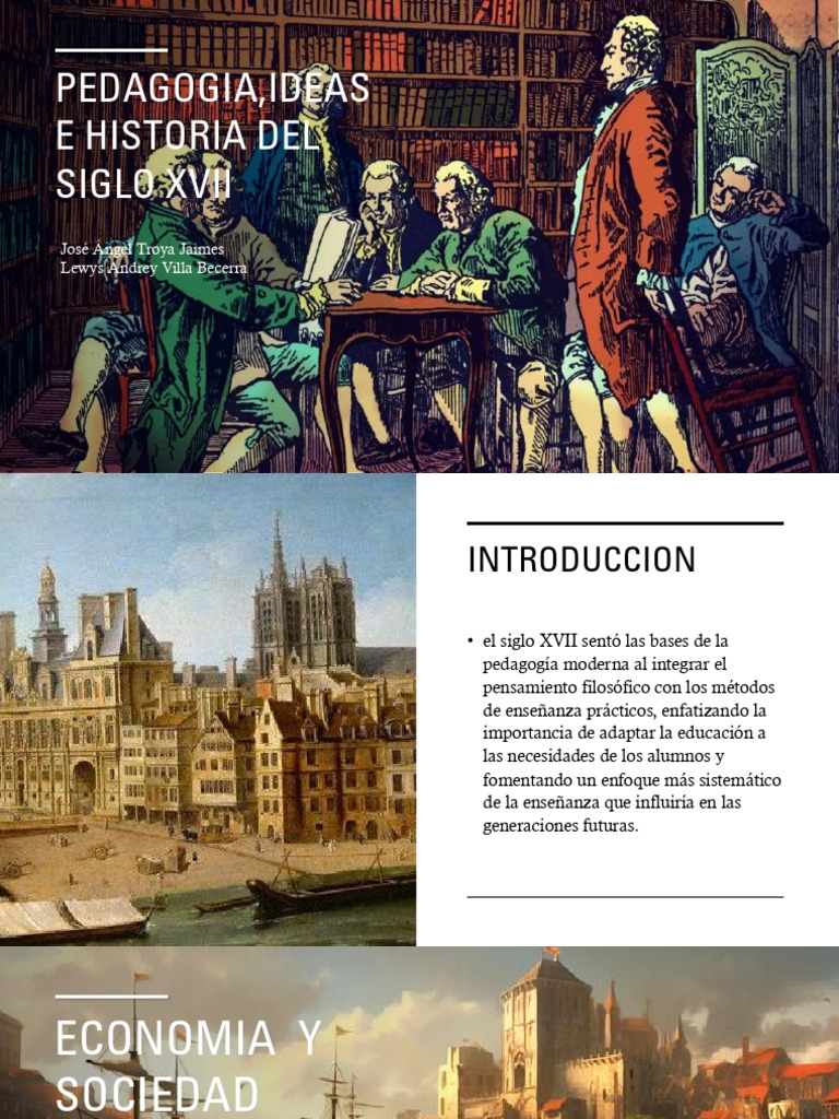 Pedagogía, Ideas e Historia Del Siglo Xvii | PDF | Francis Bacon ...