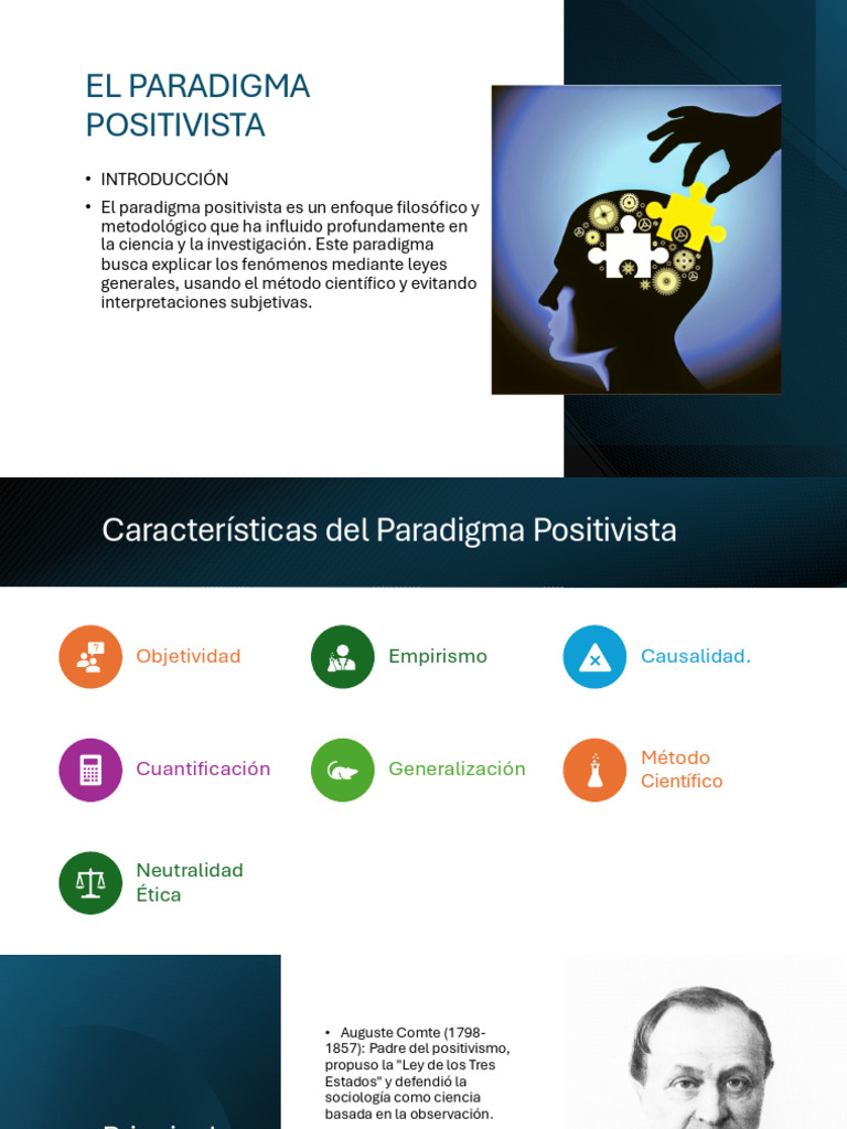 Paradigma Positivista en Investigación Científica | PDF