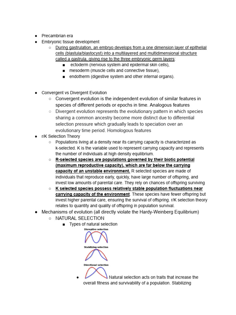 Early Development - Evolution | PDF | Natural Selection | Evolution