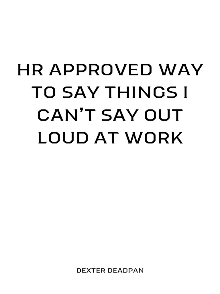 HR Approved Office Zingers Guide | PDF | Trademark