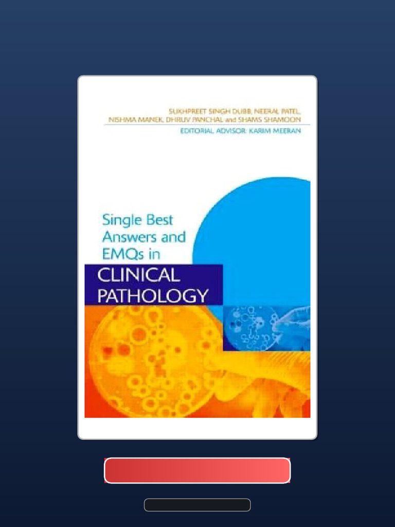 Complete Bundle Single Best Answers and EMQs in Clinical Pathology ...