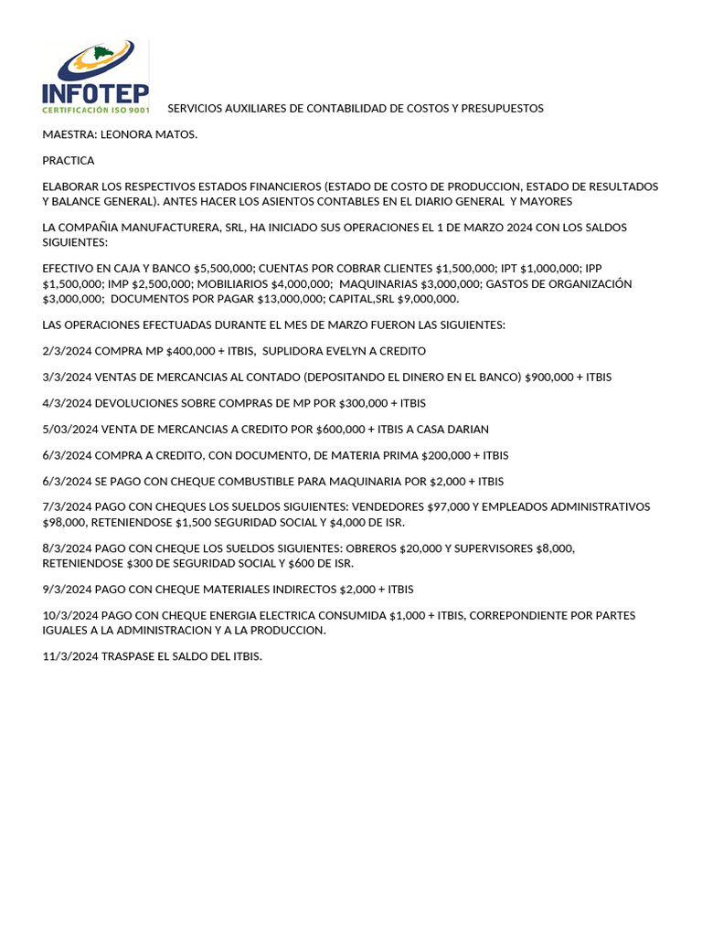 Modulo 1 Actividad 2 Practica | PDF