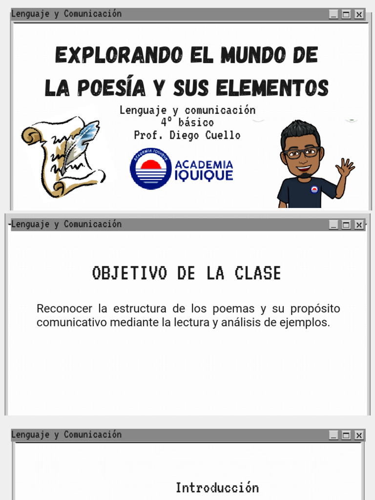 Elementos y Análisis de la Poesía | PDF | Comunicación | Poesía