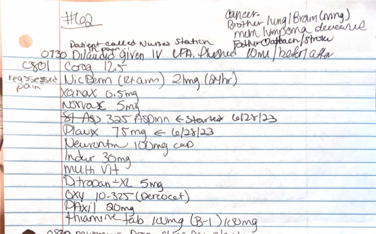 Care Plan 2 Meds | PDF