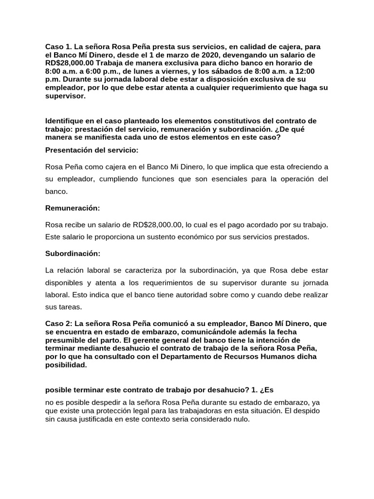 Trabajo Final Llaris Legis | PDF | Derecho laboral | Salario