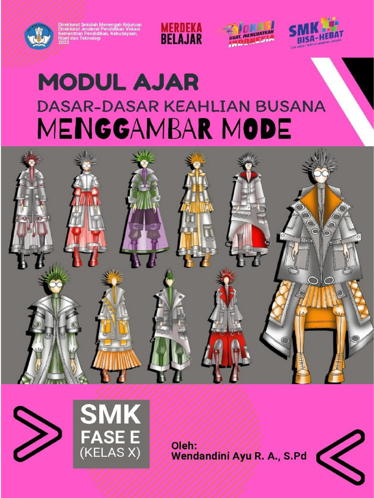 Modul Ajar Menggambar Mode Fase E | PDF